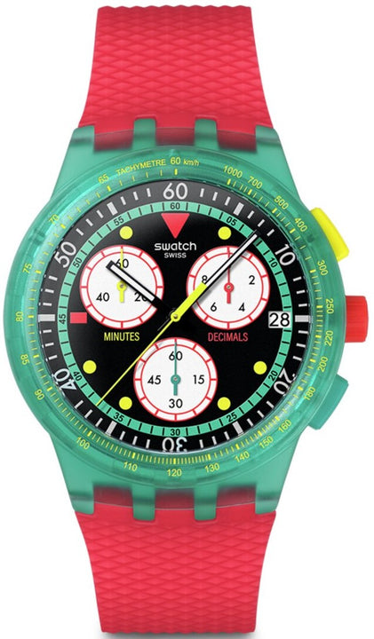 WATCH IT! Swatch Neon Emerald Chrono | SUSG409 – WATCH IT! Canada